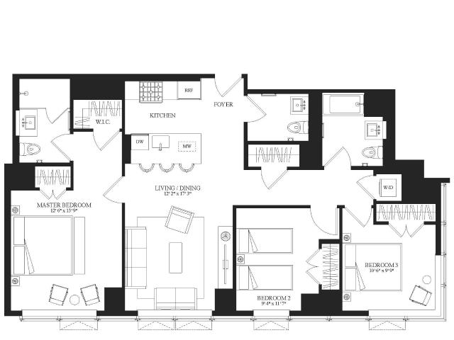 3 Court Square, Unit PH307 | Compass