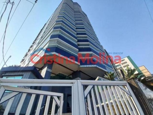 3 dormitórios a venda Apartamento Amplo com Vista Mar –Guilhermina, Praia Grande