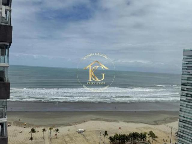 3 dormitórios com vista definitiva para o mar no Canto do Forte