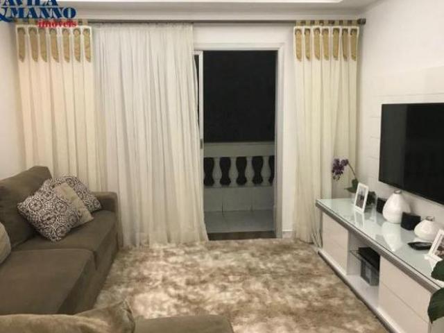 3 dormitórios com armários 2 suítes 1 com closet, sala para dois ambientes com varanda, cozinha