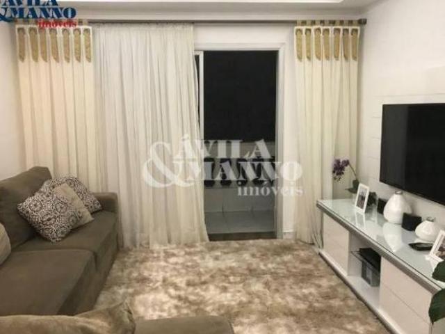 3 Dormitórios com Armários 2 Suítes 1 com Closet, Sala para Dois Ambientes com Varanda, Cozinha Pl
