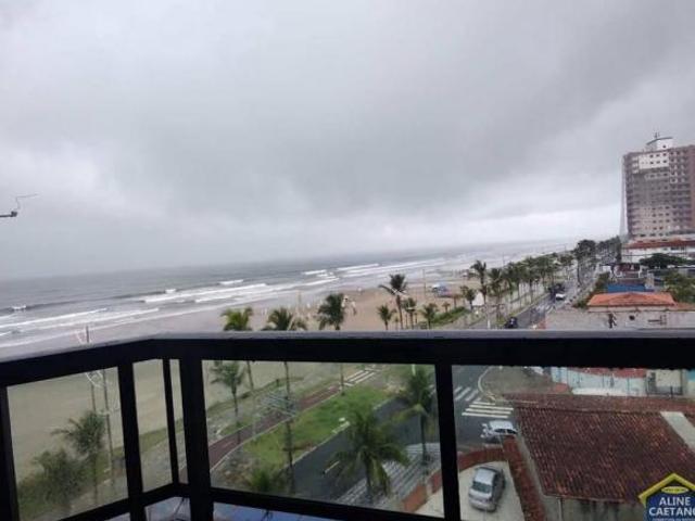 Apartamento 3 dorms no Jardim Real, FRENTE MAR! Cód: ACT2320 3 Quartos, 1 Suite, 1 Vaga