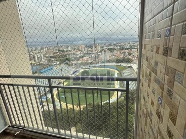3 dorms/ 2 vagas e Sacada com Churrasqueira – Vista para o campo do Estádio do E.C. Santo André