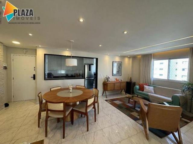 3 Suítes e dependência | 170m² | Totalmente Mobiliado