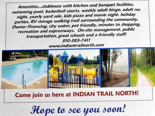 3br 1456ft² MANY NEW HOMES AT INDIAN TRAIL NORTH! IN HOUSE FINANCING for sale in Burtchville, Michigan