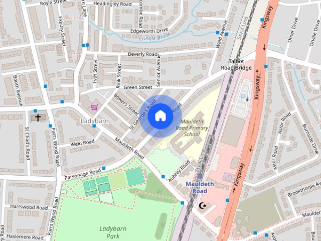 Talbot Road, M14