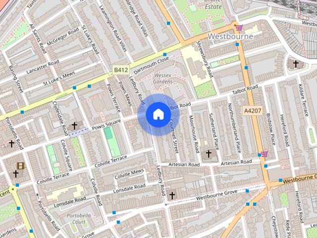 Talbot Road, Notting Hill, London, W2