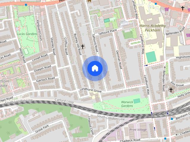 Talfourd Road, Camberwell