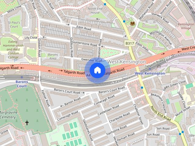 Talgarth Road, London, W14