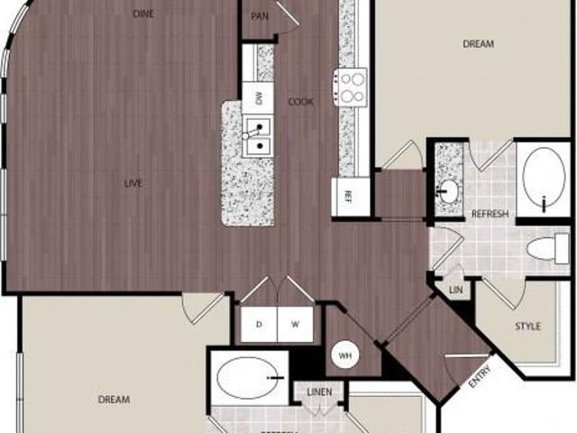 Tallgrass Village 1 Bedroom Apartment for Rent at 3350 Amador Rd, Fort Worth, TX 76177