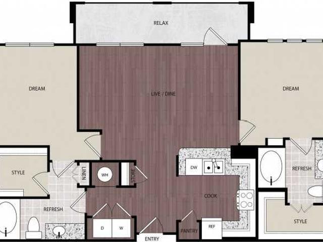 Tallgrass Village 2 Bedroom Apartment for Rent at 3350 Amador Rd, Fort Worth, TX 76177