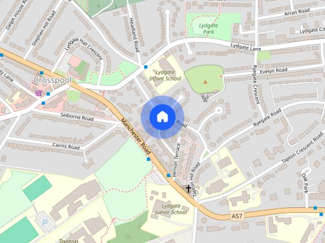 Tapton Bank, Crosspool, Sheffield