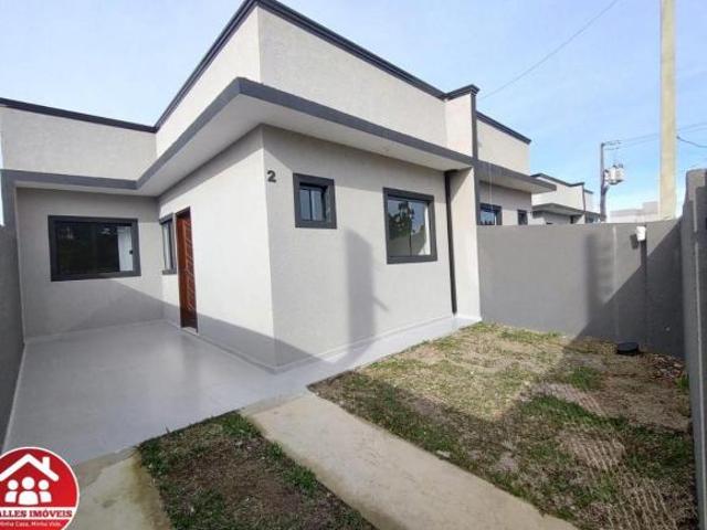 Tatuquara Santa Rita: Casa nova 2 Qts/Gar/Lav. Use FGTS, carta, carro, financia. À partir 259.000