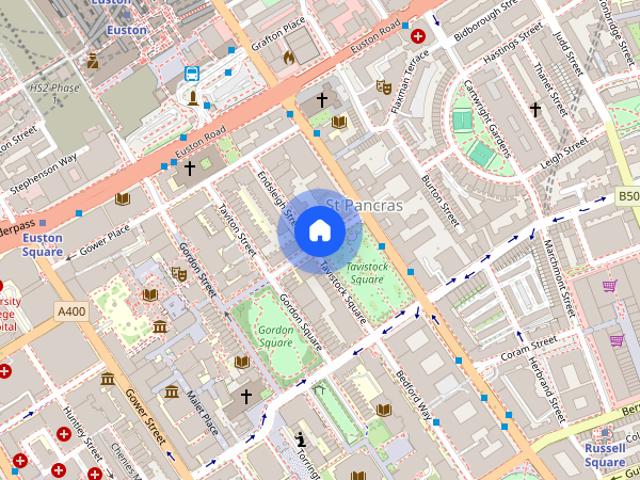 Tavistock Square, Bloomsbury