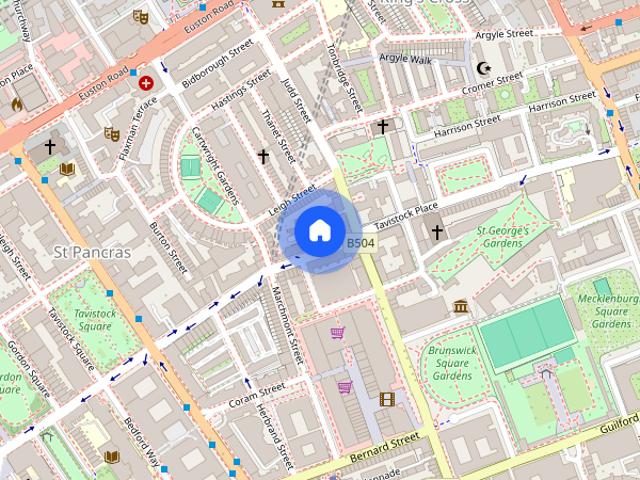 Tavistock Place, London, WC1H