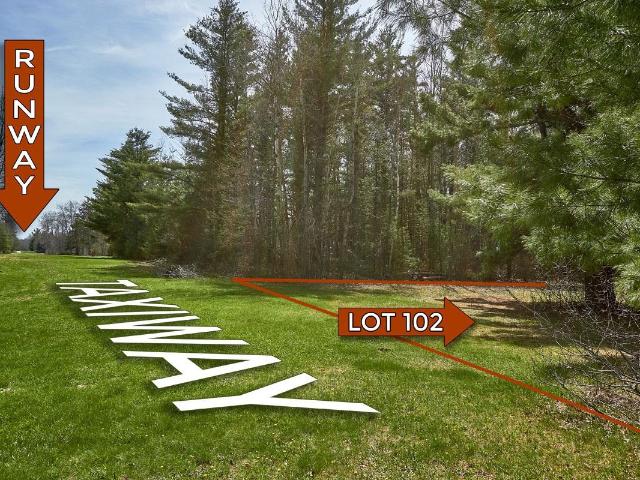 Taxiway foxtrot # s taxiway golf /v lot: 102