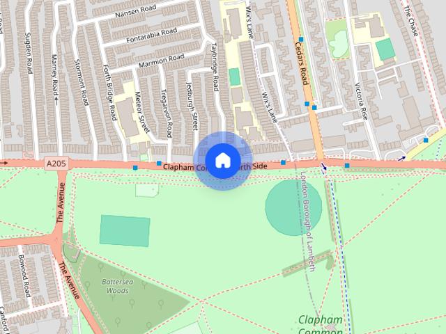 Taybridge Road, Clapham Common Northside