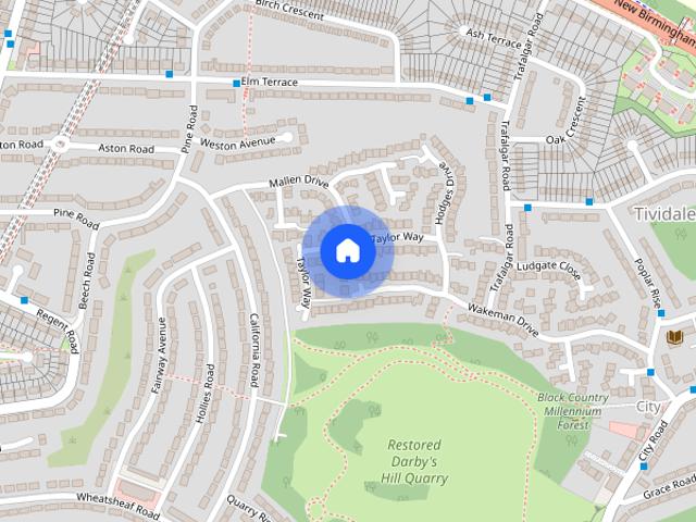 Taylor Way, Oldbury, West Midlands, B69