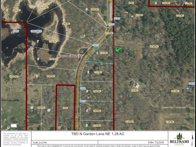 Tbd 1 28AC N Garden Ln NE, Bemidji, MN 56601