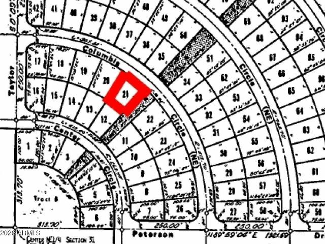 Tbd lot 21 columbia cir # 21