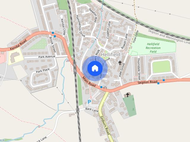 Temperance Square, Hellifield, BD23