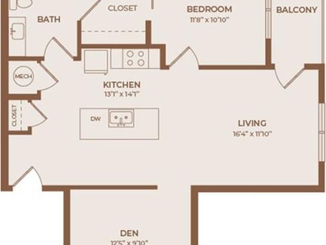 Tempo 1 Bedroom Apartment for Rent at 4500 Trueman Blvd, Hilliard, OH 43026