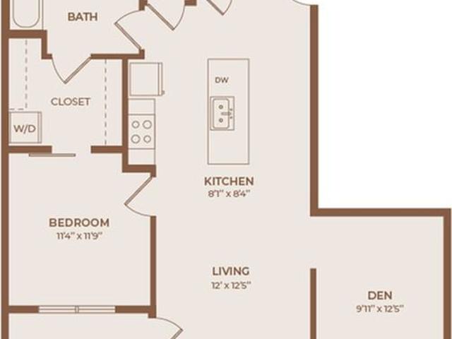 Tempo 1 Bedroom Apartment for Rent at 4500 Trueman Blvd, Hilliard, OH 43026