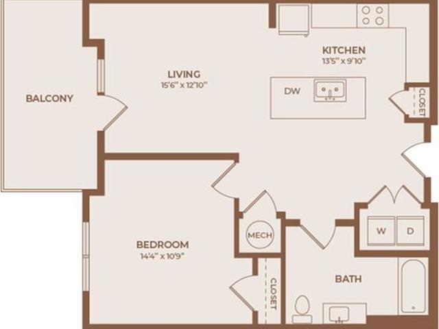 Tempo 2 Bedroom Apartment for Rent at 4500 Trueman Blvd, Hilliard, OH 43026