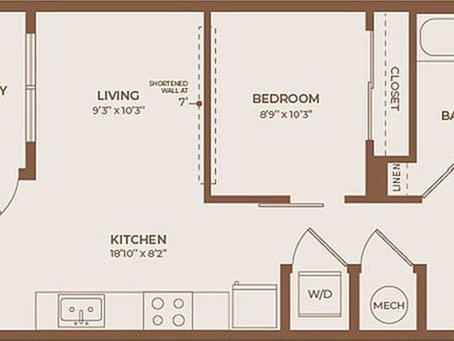 Tempo Studio Apartment for Rent at 4500 4455 Condor Dr, Hilliard, OH 43026