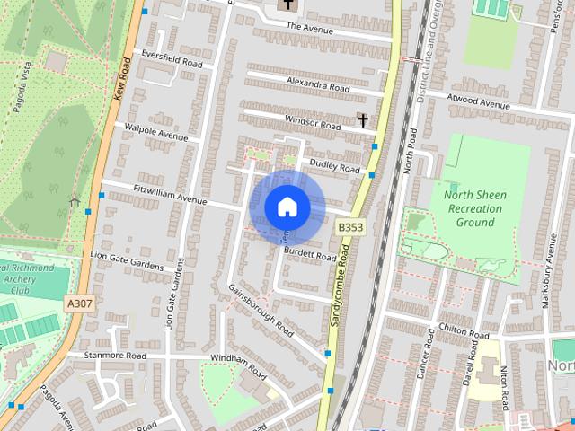Temple Road, Kew, Richmond, Surrey, TW9