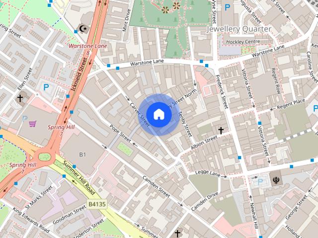 Tenby Street North, Jewellery Quarter, Birmingham, B1