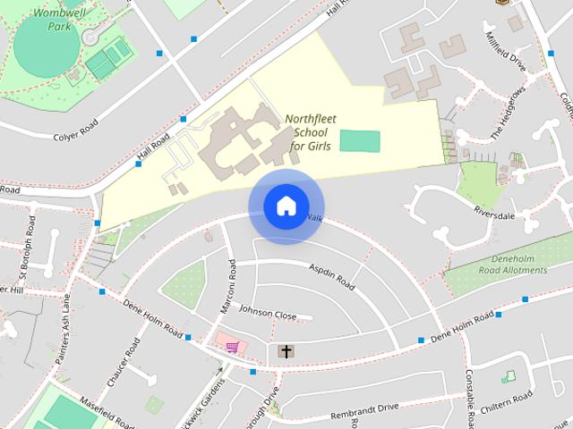 Tennyson Walk, Northfleet, Gravesend, Kent, DA11
