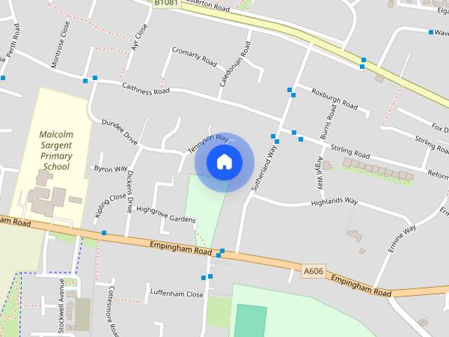 Tennyson Way, Stamford