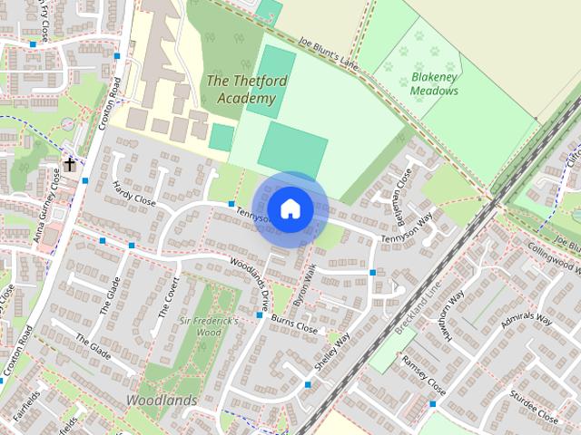 Tennyson Way, THETFORD