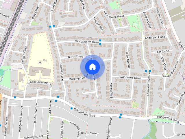 Tennyson Avenue, Crewe, CW1