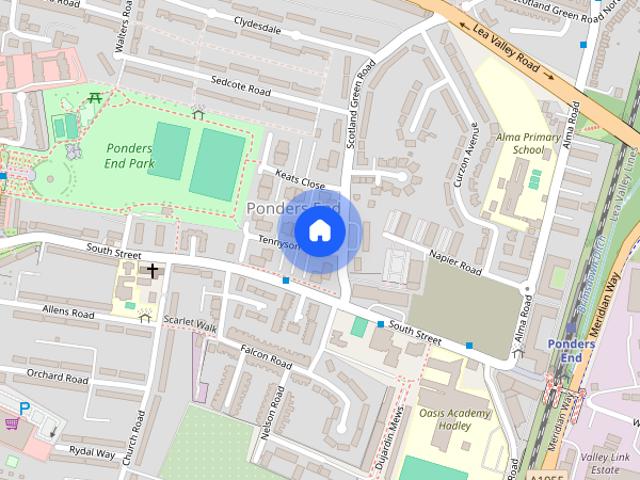 Tennyson Close, Scotland Green Road, Enfield