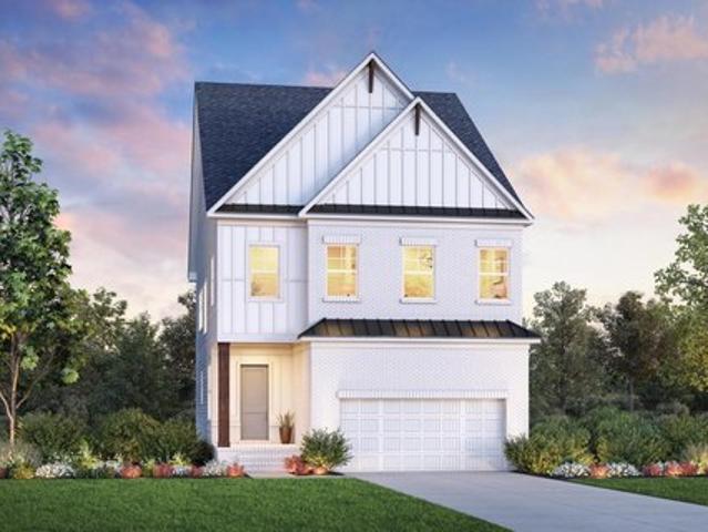 Tearose with Basement Plan Toll Brothers at the Crossing at Coal Mountain Heartland C Community