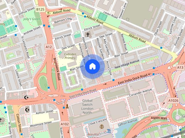 Tellicherry Court, Aberfeldy Square, London, E14
