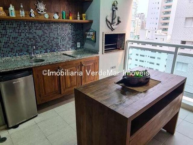 Terramares Astúrias Guarujá, apartamento com terraço gourmet