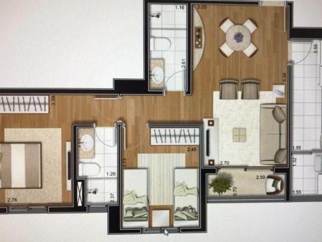 TERRARA INTERLAGOS 62m² R$ 736.000,00