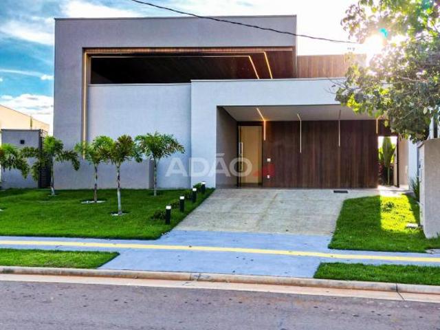 Terras Alpha 2: Obra Prima com 4 Suítes e Lazer com Deck de Madeira Casa em Condomínio com 4 Quarto