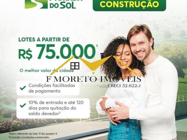 Terreno Morada do Sol Vende, Terreno em bairro aberto Morada do Sol Vende