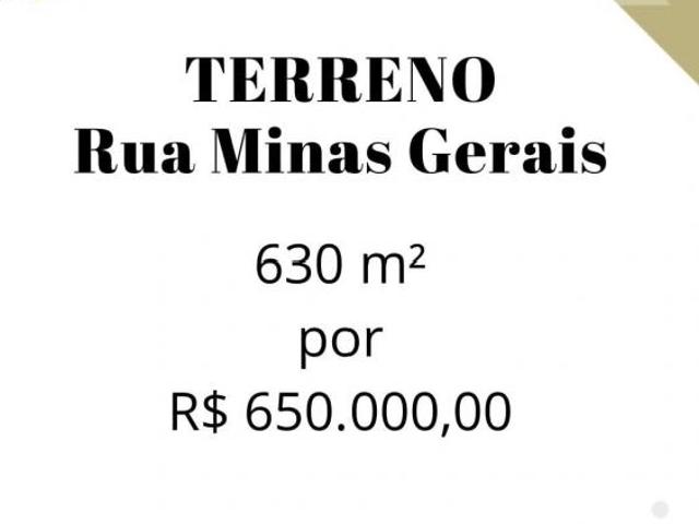 Terreno na Rua Minas Gerais