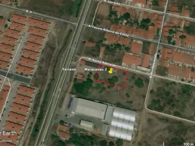 Terreno no Maracanaú com 2.904m2 com 88m de frente X 33m de fundos no Jardim Bandeirante