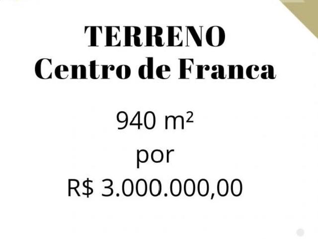 Terreno no Centro de Franca