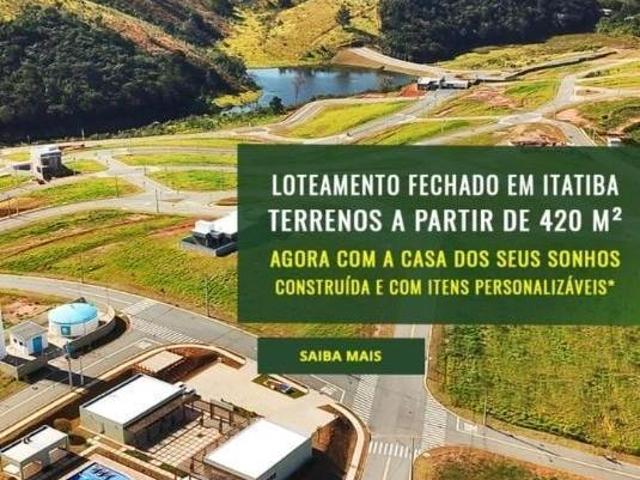Terreno no Cond Ecologie em Itatiba! Trata se de uma OPORTUNIDADE, pois além e tudo, estuda permuta