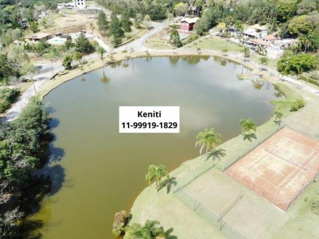 Terreno no CONDOM. Mairiporã, 1.500 m²c/ projeto aprovado. frente ao lago, vista natureza, pronto
