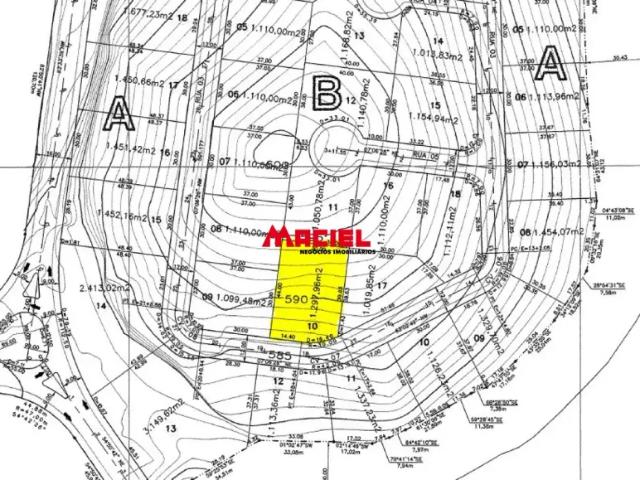 Terreno no condomínio Espelho Dágua zona norte excelente topografia / quadra B / aclive