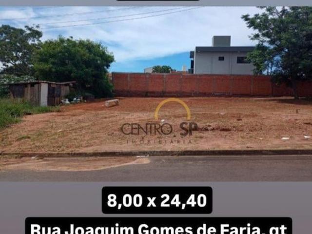 Terreno no Jd Ivone, 8x24,4 Próximo a Rodovia e EMEII Jardim Ivone