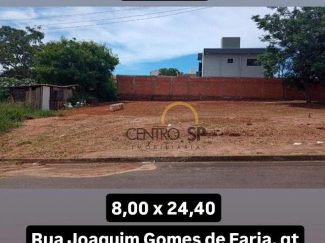 Terreno no Jd Ivone, 8x24,4 Próximo a Rodovia e EMEII Jardim Ivone